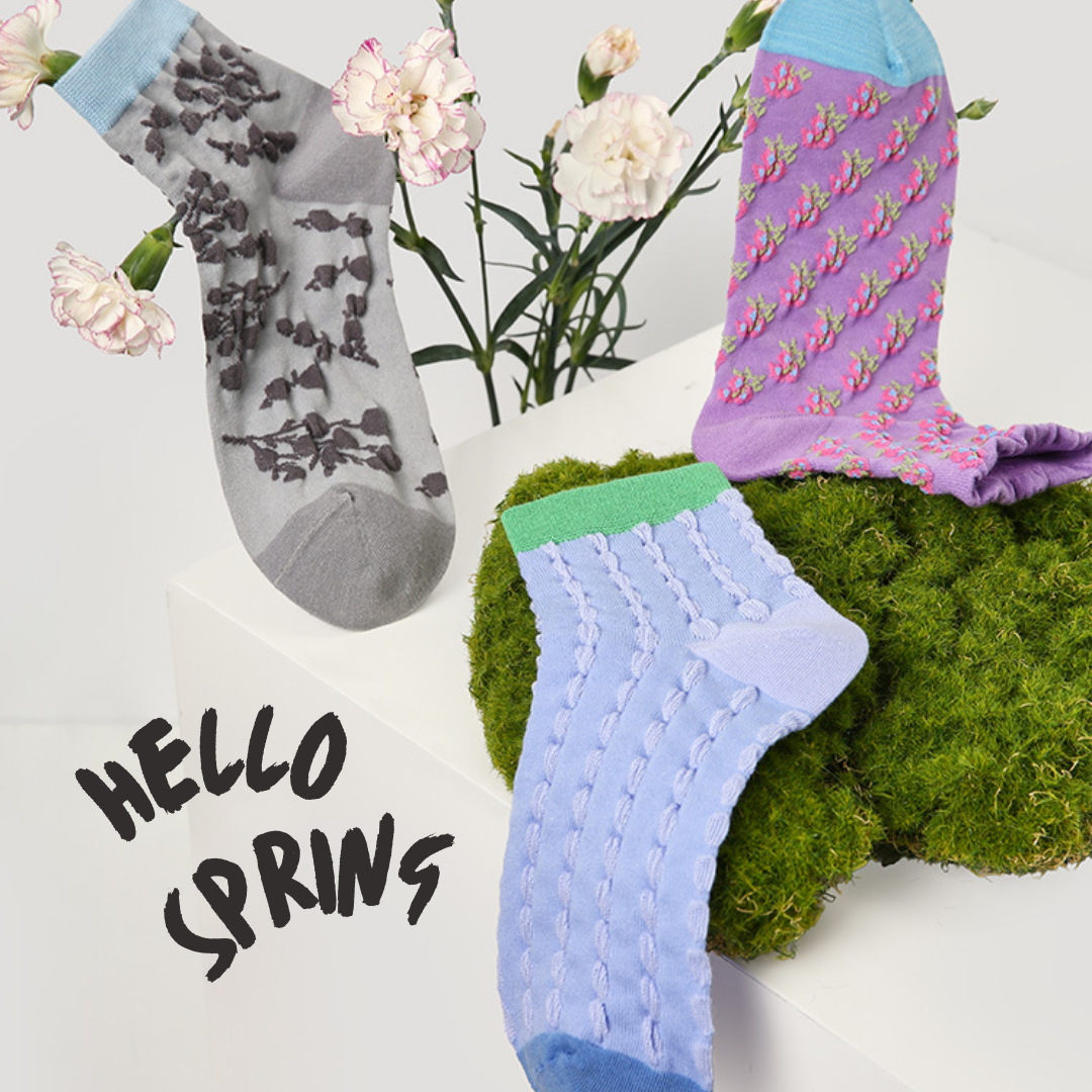 Hello Spring – Renaissance Socks